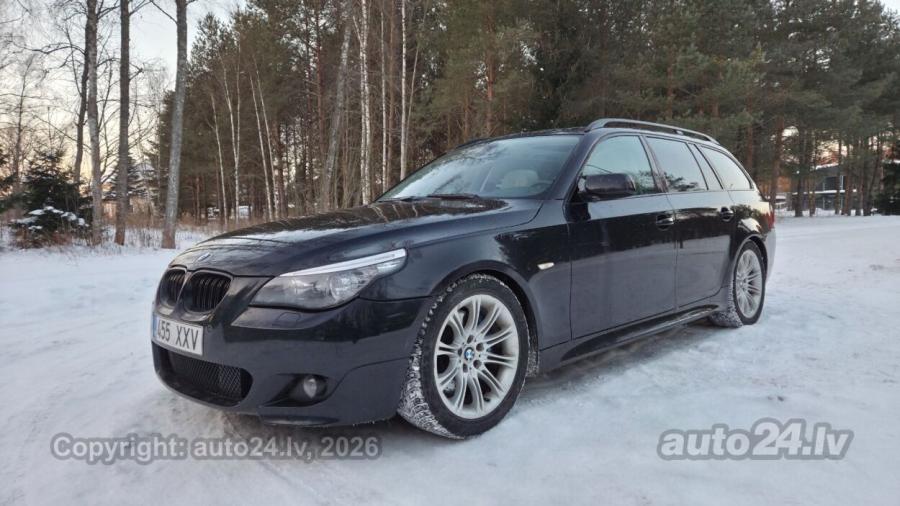 Melns BMW 5 Series 2007 Tallina, ar dzinēja tilpumu 3.00 L un nobraukumu 399 tūkst. km par 6300 €, foto 3 vietnē AUTOMOTO.COM.LV