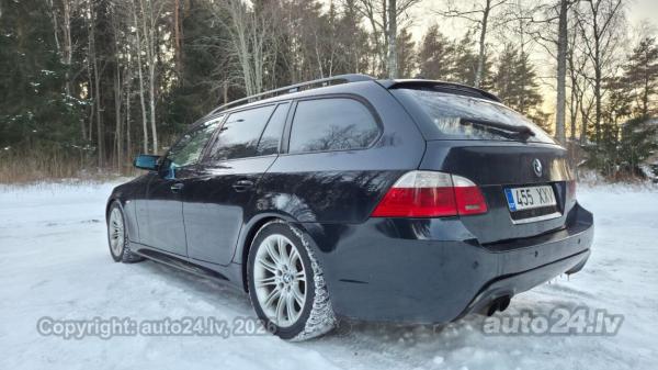 Melns BMW 5 Series 2007 Tallina, ar dzinēja tilpumu 3.00 L un nobraukumu 399 tūkst. km par 6300 €, foto 5 vietnē AUTOMOTO.COM.LV