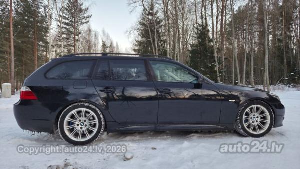 Melns BMW 5 Series 2007 Tallina, ar dzinēja tilpumu 3.00 L un nobraukumu 399 tūkst. km par 6300 €, foto 8 vietnē AUTOMOTO.COM.LV