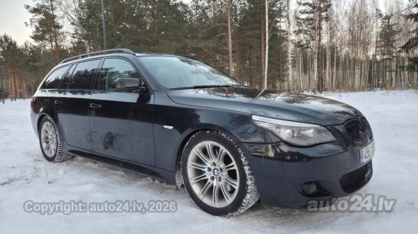 Melns BMW 5 Series 2007 Tallina, ar dzinēja tilpumu 3.00 L un nobraukumu 399 tūkst. km par 6300 €, foto 9 vietnē AUTOMOTO.COM.LV