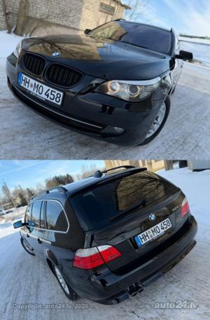Melns BMW 5 Series 2007 Viljandi, ar dzinēja tilpumu 3.00 L un nobraukumu 260 tūkst. km par 5990 €, foto 5 vietnē AUTOMOTO.COM.LV