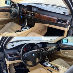 Melns BMW 5 Series 2007 Viljandi, ar dzinēja tilpumu 3.00 L un nobraukumu 260 tūkst. km par 5990 €, foto 9 vietnē AUTOMOTO.COM.LV