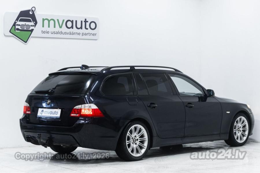 Melns BMW 5 Series 2007 Tallina, ar dzinēja tilpumu 3.00 L un nobraukumu 372 tūkst. km par 5990 €, foto 2 vietnē AUTOMOTO.COM.LV