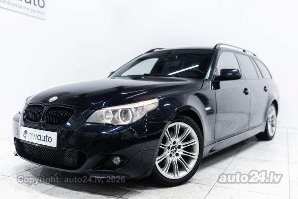 Black BMW 5 Series 2007 in Tallinn, with an engine capacity of 3.00 L and mileage of 372 thousand km for 5990 €, photo 3 on AUTOMOTO.COM.LV