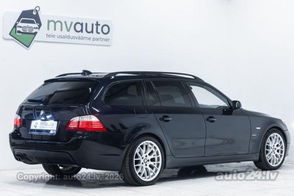 Black BMW 5 Series 2007 in Tallinn, with an engine capacity of 3.00 L and mileage of 356 thousand km for 8500 €, photo 2 on AUTOMOTO.COM.LV