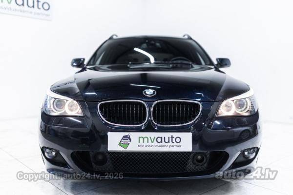 Black BMW 5 Series 2007 in Tallinn, with an engine capacity of 3.00 L and mileage of 356 thousand km for 8500 €, photo 4 on AUTOMOTO.COM.LV