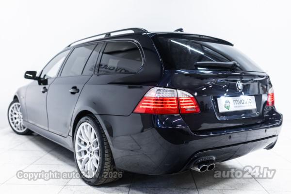 Black BMW 5 Series 2007 in Tallinn, with an engine capacity of 3.00 L and mileage of 356 thousand km for 8500 €, photo 8 on AUTOMOTO.COM.LV