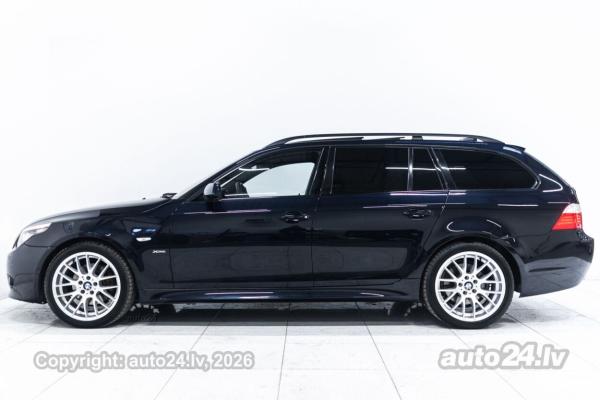 Black BMW 5 Series 2007 in Tallinn, with an engine capacity of 3.00 L and mileage of 356 thousand km for 8500 €, photo 10 on AUTOMOTO.COM.LV