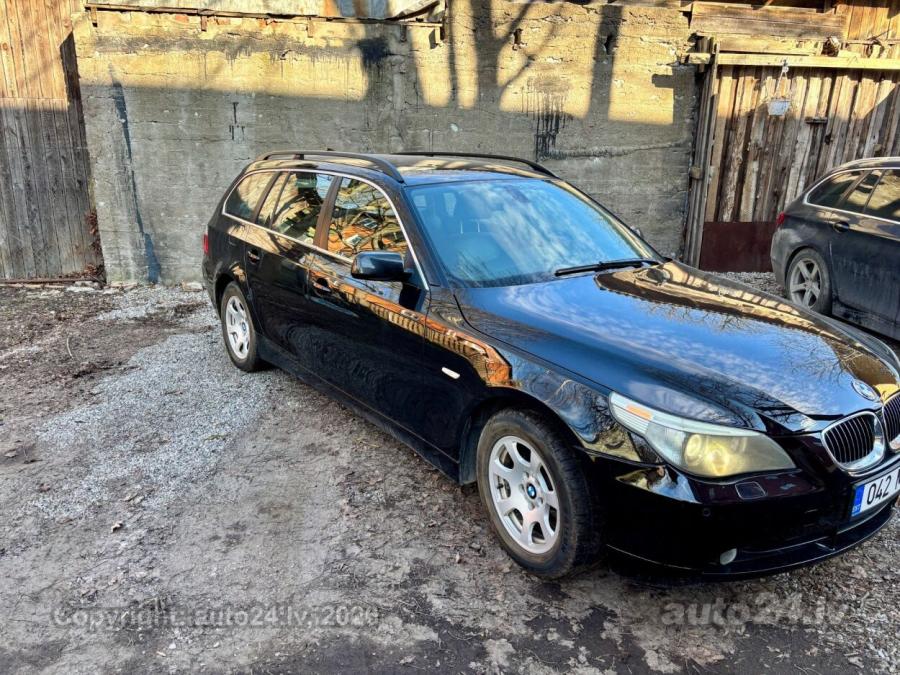 Melns BMW 5 Series 2007 Tallina, ar dzinēja tilpumu 2.00 L un nobraukumu 339 tūkst. km par 2990 €, foto 2 vietnē AUTOMOTO.COM.LV