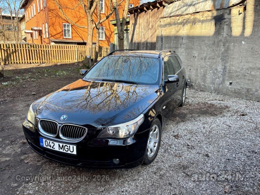 Melns BMW 5 Series 2007 Tallina, ar dzinēja tilpumu 2.00 L un nobraukumu 339 tūkst. km par 2990 €, foto 7 vietnē AUTOMOTO.COM.LV
