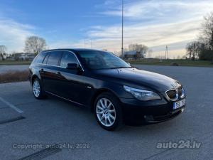 Black BMW 5 Series 2007 in Tartu, with an engine capacity of 3.00 L and mileage of 453 thousand km for 4990 €, photo  on AUTOMOTO.COM.LV