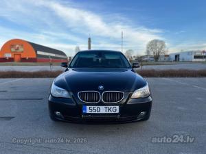 Black BMW 5 Series 2007 in Tartu, with an engine capacity of 3.00 L and mileage of 453 thousand km for 4990 €, photo 6 on AUTOMOTO.COM.LV