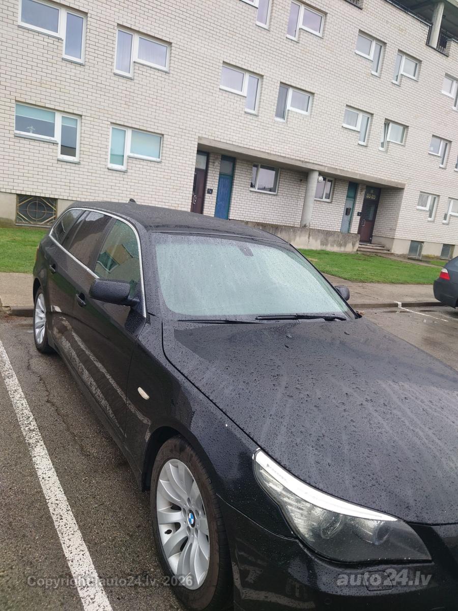 Melns BMW 5 Series 2007 Tallina, ar dzinēja tilpumu 2.00 L un nobraukumu 436 tūkst. km par 4000 €, foto 4 vietnē AUTOMOTO.COM.LV