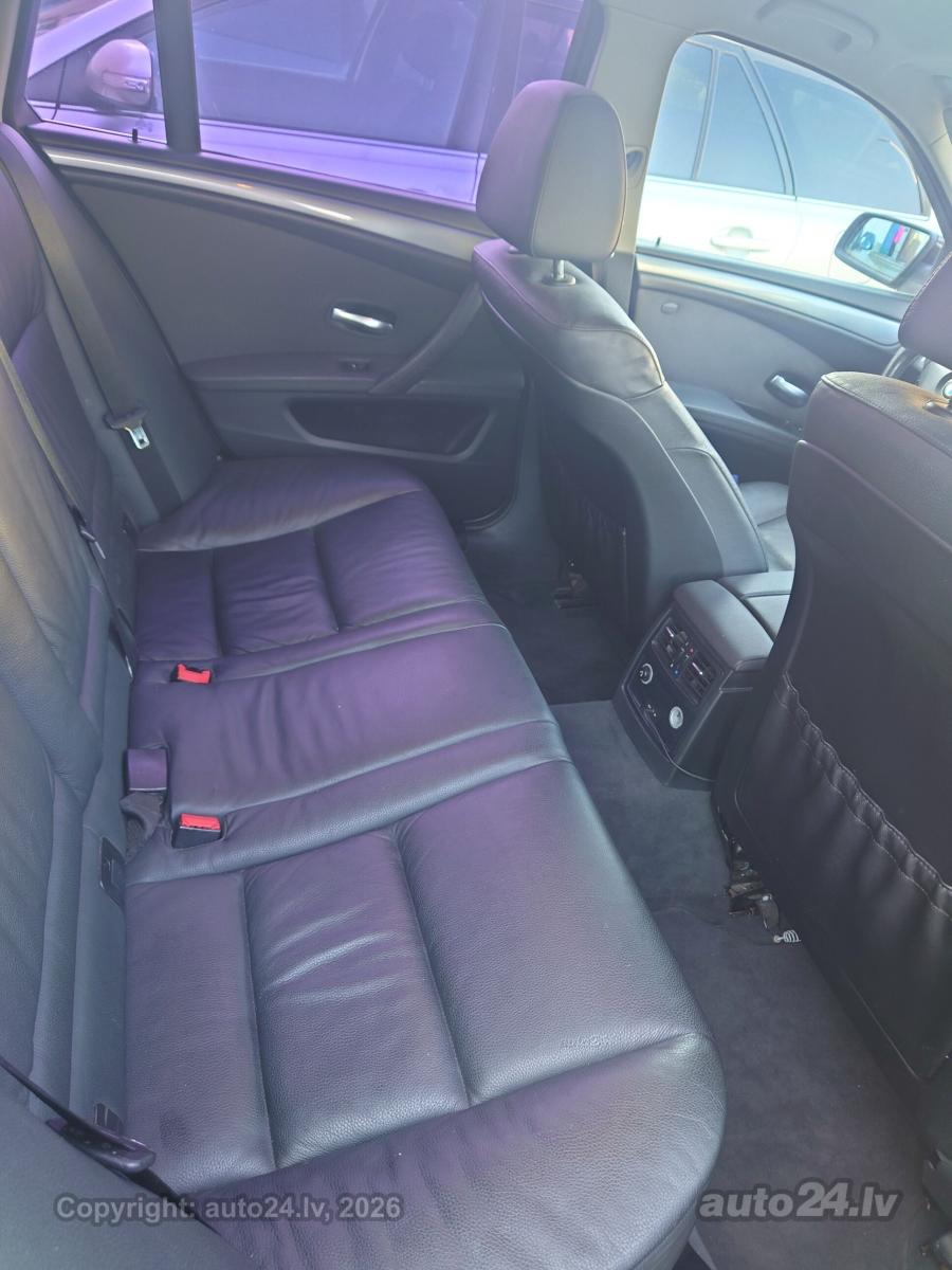 Melns BMW 5 Series 2007 Tallina, ar dzinēja tilpumu 2.00 L un nobraukumu 436 tūkst. km par 4000 €, foto 7 vietnē AUTOMOTO.COM.LV