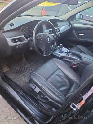 Melns BMW 5 Series 2007 Tallina, ar dzinēja tilpumu 2.00 L un nobraukumu 436 tūkst. km par 4000 €, foto 10 vietnē AUTOMOTO.COM.LV