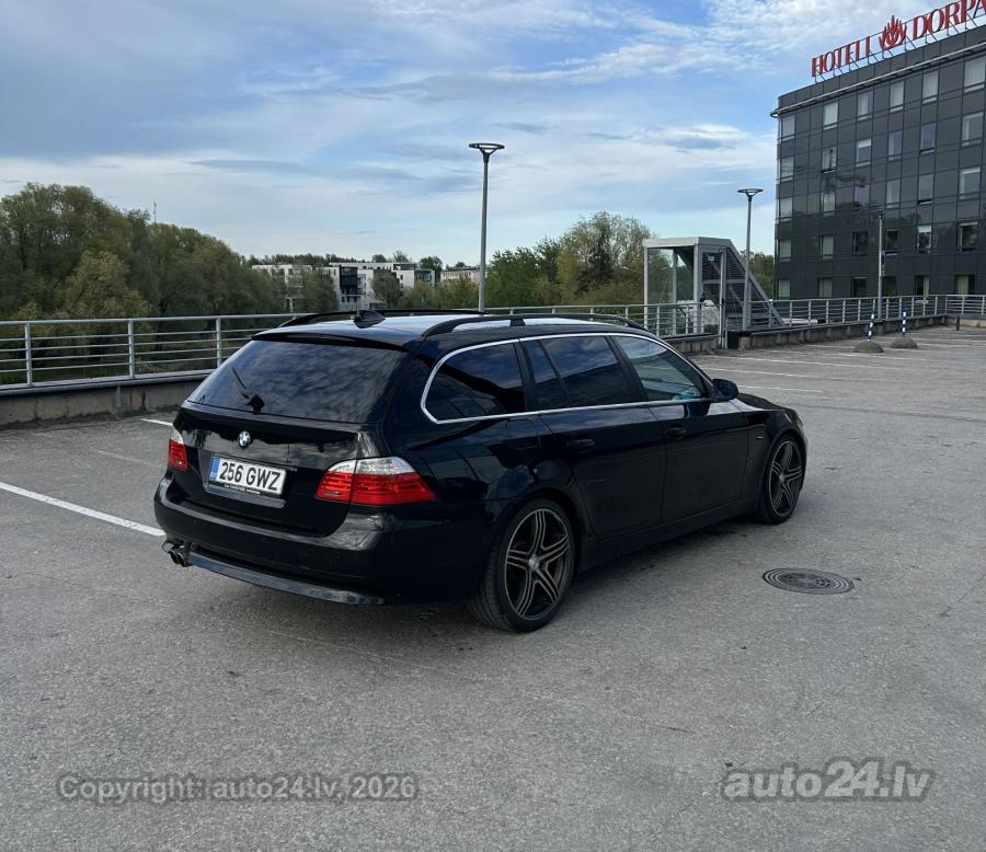 Melns BMW 5 Series 2007 Tartu, ar dzinēja tilpumu 3.00 L un nobraukumu 389 tūkst. km par 4999 €, foto 4 vietnē AUTOMOTO.COM.LV