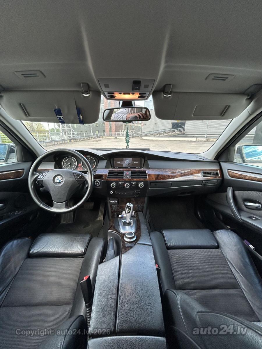 Melns BMW 5 Series 2007 Tartu, ar dzinēja tilpumu 3.00 L un nobraukumu 389 tūkst. km par 4999 €, foto 7 vietnē AUTOMOTO.COM.LV