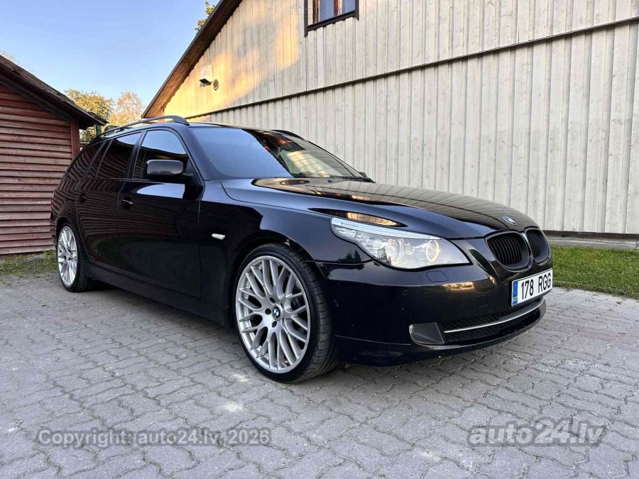 Черный БМВ 5 Серия 2007 в Таллин, объемом двигателя 3.00 л и пробегом 337 тыс. км за 8500 €, фото 3 на AUTOMOTO.COM.LV