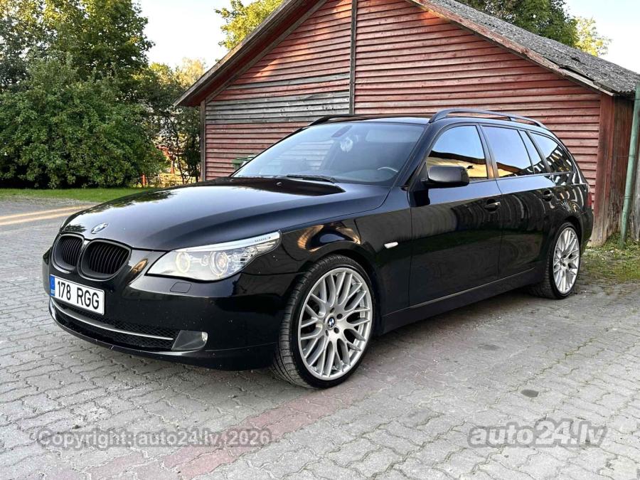 Черный БМВ 5 Серия 2007 в Таллин, объемом двигателя 3.00 л и пробегом 337 тыс. км за 8500 €, фото 4 на AUTOMOTO.COM.LV