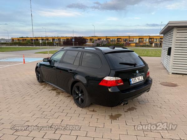Melns BMW 5 Series 2007 Tartu, ar dzinēja tilpumu 3.00 L un nobraukumu 423 tūkst. km par 4999 €, foto 3 vietnē AUTOMOTO.COM.LV