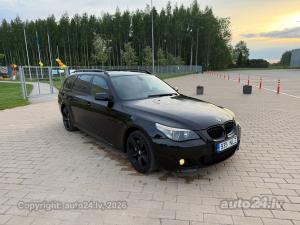 Black BMW 5 Series 2007 in Tartu, with an engine capacity of 3.00 L and mileage of 423 thousand km for 4999 €, photo 9 on AUTOMOTO.COM.LV