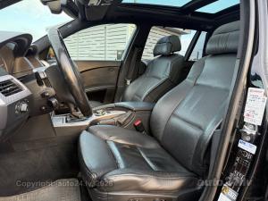 Black BMW 5 Series 2007 in Tartu, with an engine capacity of 3.00 L and mileage of 423 thousand km for 4999 €, photo 13 on AUTOMOTO.COM.LV