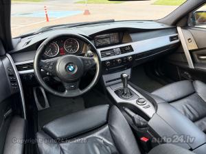 Black BMW 5 Series 2007 in Tartu, with an engine capacity of 3.00 L and mileage of 423 thousand km for 4999 €, photo 17 on AUTOMOTO.COM.LV