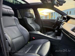 Black BMW 5 Series 2007 in Tartu, with an engine capacity of 3.00 L and mileage of 423 thousand km for 4999 €, photo 20 on AUTOMOTO.COM.LV