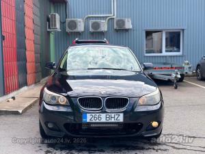 Black BMW 5 Series 2007 in Jogeva, with an engine capacity of 3.00 L and mileage of 0 thousand km for 3500 €, photo 3 on AUTOMOTO.COM.LV
