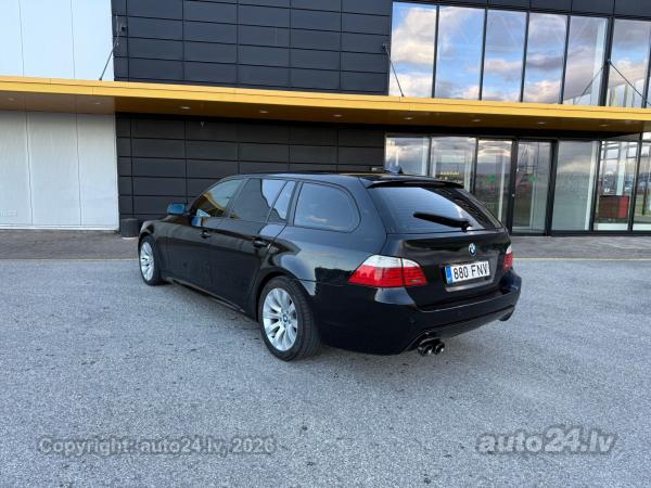 Black BMW 5 Series 2007 in Tartu, with an engine capacity of 3.00 L and mileage of 410 thousand km for 6400 €, photo 3 on AUTOMOTO.COM.LV