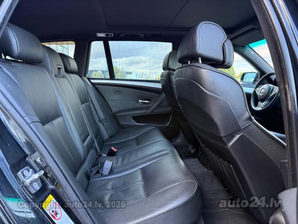 Black BMW 5 Series 2007 in Tartu, with an engine capacity of 3.00 L and mileage of 410 thousand km for 6400 €, photo 9 on AUTOMOTO.COM.LV