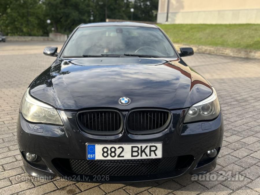 Черный БМВ 5 Серия 2007 в Раквере, объемом двигателя 3.00 л и пробегом 328 тыс. км за 7500 €, фото 3 на AUTOMOTO.COM.LV