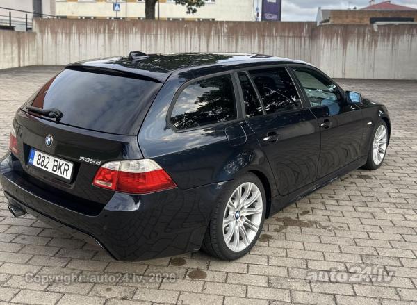 Black BMW 5 Series 2007 in Rakvere, with an engine capacity of 3.00 L and mileage of 328 thousand km for 7500 €, photo 7 on AUTOMOTO.COM.LV