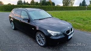 Melns BMW 5 Series 2007 Tallina, ar dzinēja tilpumu 2.50 L un nobraukumu 350 tūkst. km par 4500 €, foto  vietnē AUTOMOTO.COM.LV