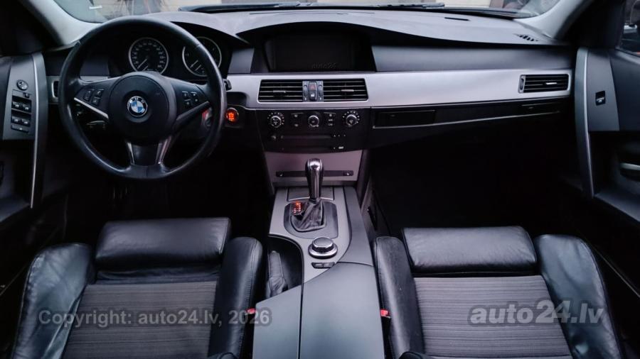 Melns BMW 5 Series 2007 Tallina, ar dzinēja tilpumu 2.50 L un nobraukumu 350 tūkst. km par 4500 €, foto 11 vietnē AUTOMOTO.COM.LV