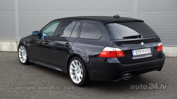 Black BMW 5 Series 2007 in Tartu, with an engine capacity of 3.00 L and mileage of 307 thousand km for 6499 €, photo 3 on AUTOMOTO.COM.LV