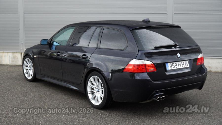 Melns BMW 5 Series 2007 Tartu, ar dzinēja tilpumu 3.00 L un nobraukumu 307 tūkst. km par 6499 €, foto 3 vietnē AUTOMOTO.COM.LV