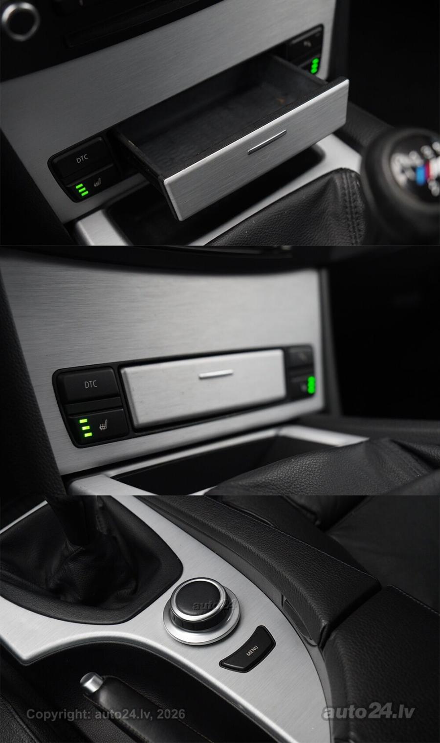 Melns BMW 5 Series 2007 Tartu, ar dzinēja tilpumu 3.00 L un nobraukumu 307 tūkst. km par 6499 €, foto 12 vietnē AUTOMOTO.COM.LV