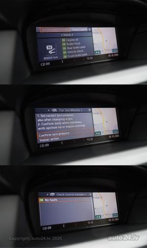Melns BMW 5 Series 2007 Tartu, ar dzinēja tilpumu 3.00 L un nobraukumu 307 tūkst. km par 6499 €, foto 20 vietnē AUTOMOTO.COM.LV