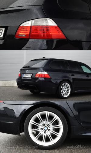 Melns BMW 5 Series 2007 Tartu, ar dzinēja tilpumu 3.00 L un nobraukumu 307 tūkst. km par 6499 €, foto 26 vietnē AUTOMOTO.COM.LV