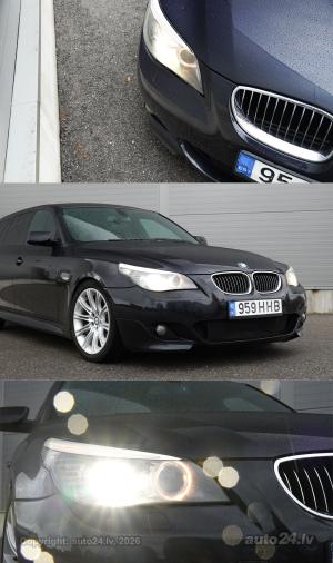 Melns BMW 5 Series 2007 Tartu, ar dzinēja tilpumu 3.00 L un nobraukumu 307 tūkst. km par 6499 €, foto 27 vietnē AUTOMOTO.COM.LV