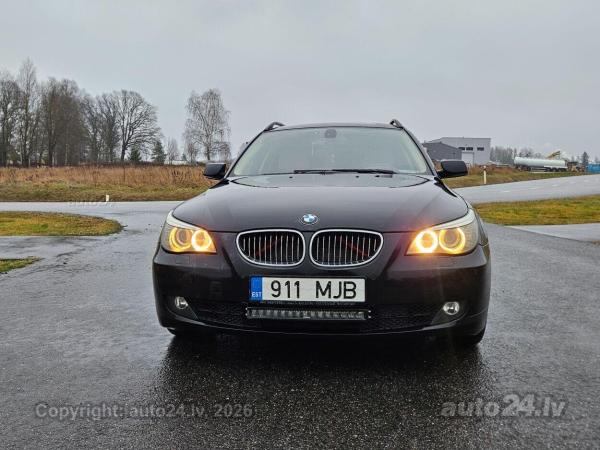 Melns BMW 5 Series 2008 Viljandi, ar dzinēja tilpumu 3.00 L un nobraukumu 447 tūkst. km par 4500 €, foto 2 vietnē AUTOMOTO.COM.LV