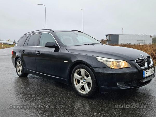 Melns BMW 5 Series 2008 Viljandi, ar dzinēja tilpumu 3.00 L un nobraukumu 447 tūkst. km par 4500 €, foto 3 vietnē AUTOMOTO.COM.LV