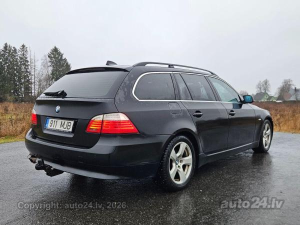 Melns BMW 5 Series 2008 Viljandi, ar dzinēja tilpumu 3.00 L un nobraukumu 447 tūkst. km par 4500 €, foto 4 vietnē AUTOMOTO.COM.LV