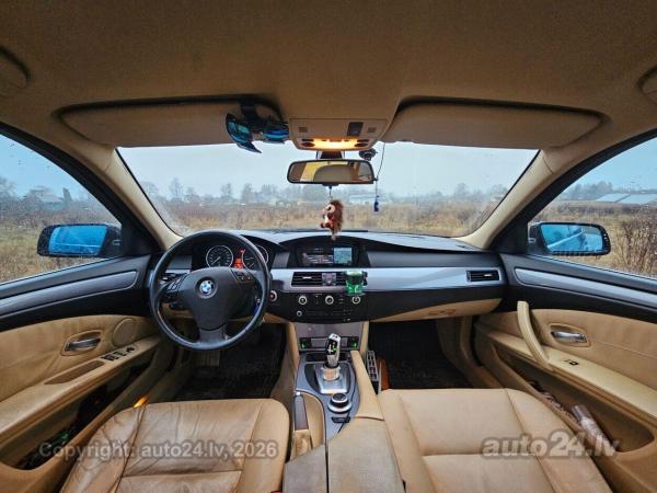 Melns BMW 5 Series 2008 Viljandi, ar dzinēja tilpumu 3.00 L un nobraukumu 447 tūkst. km par 4500 €, foto 6 vietnē AUTOMOTO.COM.LV