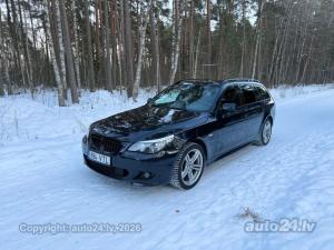 Black BMW 5 Series 2008 in Tartu, with an engine capacity of 3.00 L and mileage of 341 thousand km for 5900 €, photo  on AUTOMOTO.COM.LV