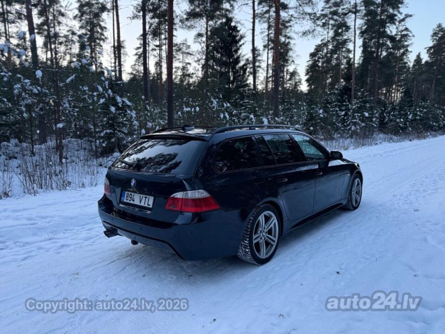 Melns BMW 5 Series 2008 Tartu, ar dzinēja tilpumu 3.00 L un nobraukumu 341 tūkst. km par 5900 €, foto 5 vietnē AUTOMOTO.COM.LV
