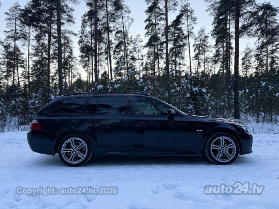 Melns BMW 5 Series 2008 Tartu, ar dzinēja tilpumu 3.00 L un nobraukumu 341 tūkst. km par 5900 €, foto 6 vietnē AUTOMOTO.COM.LV
