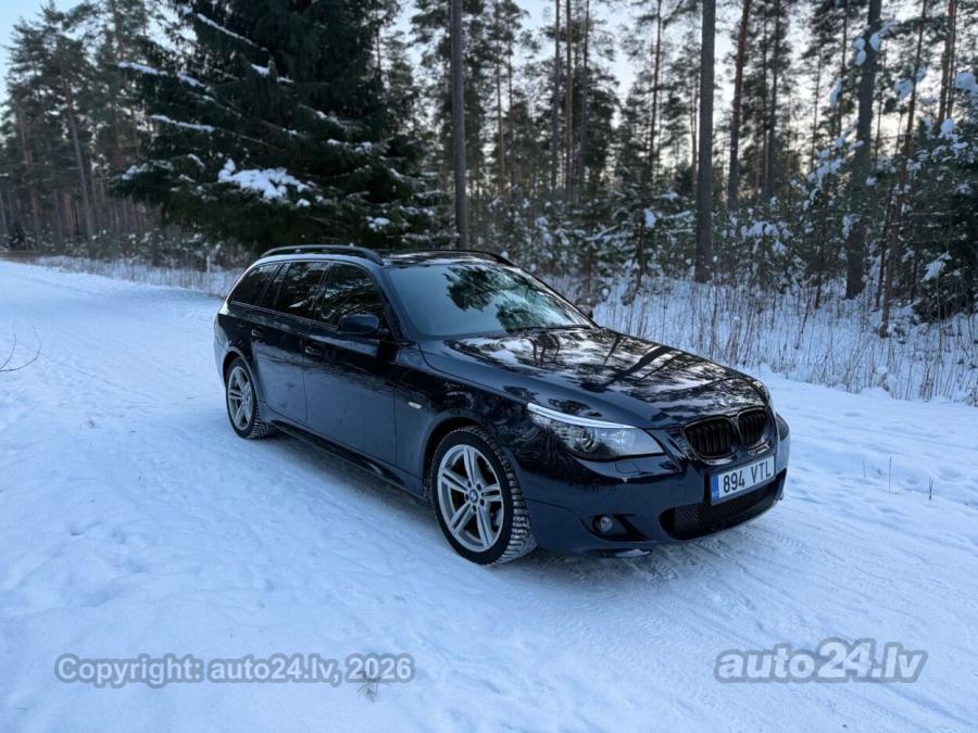 Melns BMW 5 Series 2008 Tartu, ar dzinēja tilpumu 3.00 L un nobraukumu 341 tūkst. km par 5900 €, foto 7 vietnē AUTOMOTO.COM.LV