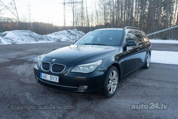 Melns BMW 5 Series 2008 Tallina, ar dzinēja tilpumu 3.00 L un nobraukumu 367 tūkst. km par 4500 €, foto 5 vietnē AUTOMOTO.COM.LV